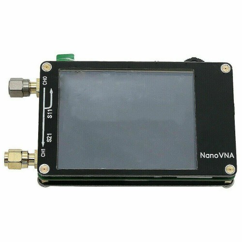 Nano VNA 50KHz-1.5GHz HF VHF UHF UV Vector Network Analyzer + 2.8 inch LCD + Battery.