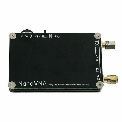 Nano VNA 50KHz-1.5GHz HF VHF UHF UV Vector Network Analyzer + 2.8 inch LCD + Battery.