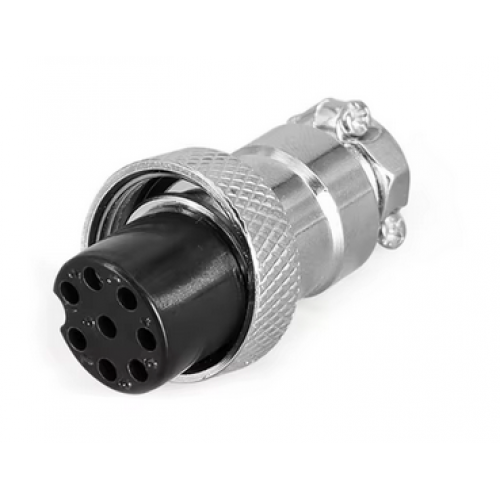 8 pin Circular Connector, 8 Contacts Microphone connector GX16