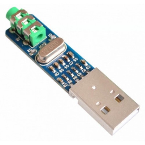 5V USB Powered PCM2704 MINI USB Sound Card DAC decoder board for PC ...