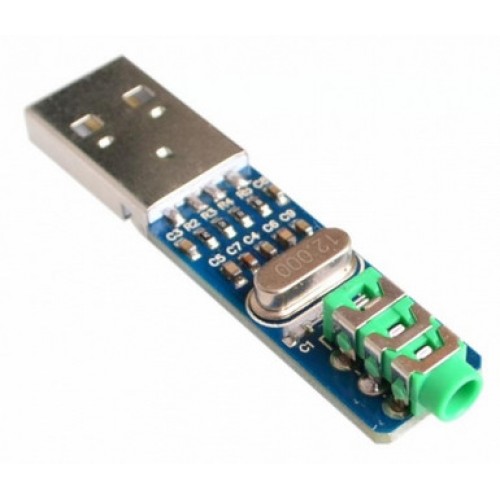 5V USB Powered PCM2704 MINI USB Sound Card DAC decoder board for PC ...