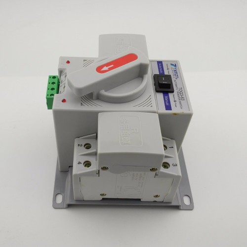 Automatic transfer switch ATS 2P 63A 230V MCB type Dual Power